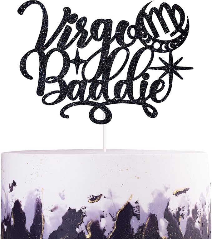 Amazon.com: Virgo Baddie Cake Topper, Big Energy Virgo Cake Decor, It's ...