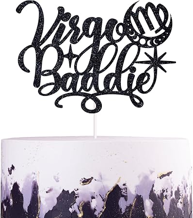 Amazon.com: Virgo Baddie Cake Topper, Big Energy Virgo Cake Decor, It's ...