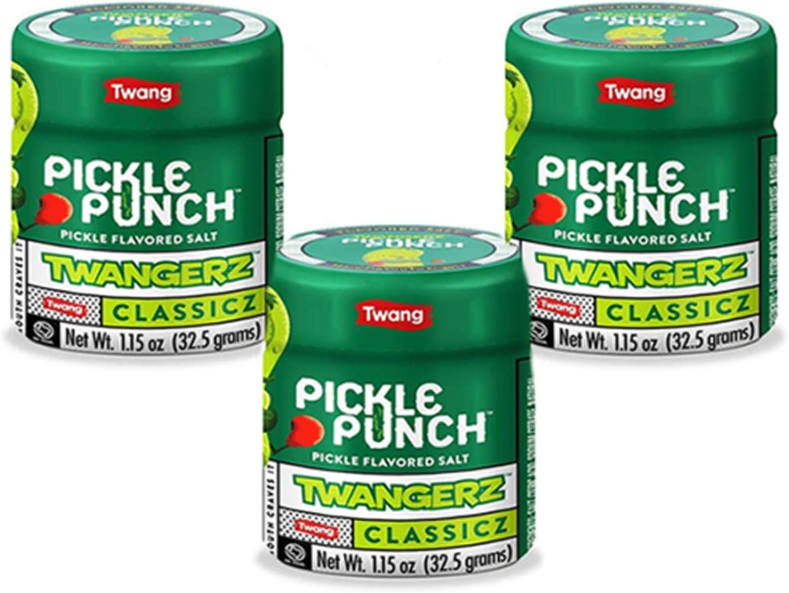 Amazon.com : Twang Pickle Beer Salts, Pickled Flavored Beer Salts, Pack ...