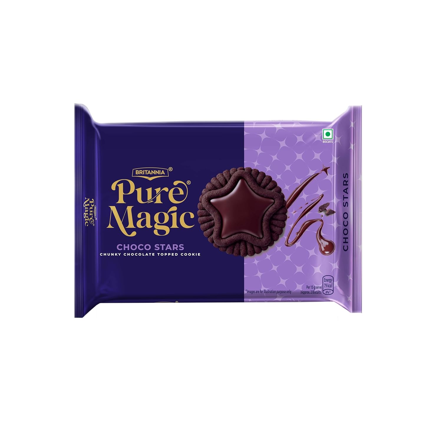 Britannia Pure Magic Choco Stars 275.6 G : Amazon.in: Grocery & Gourmet ...