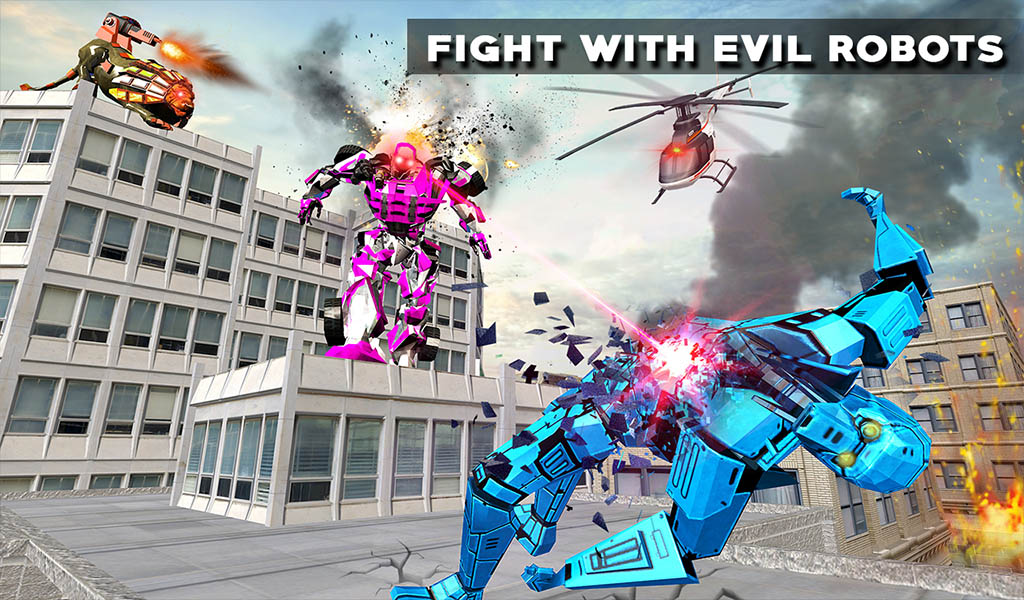 Ultimate Wild Lion Robot: Car Robot Transform Game - App on Amazon Appstore