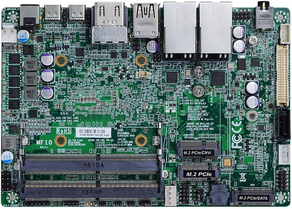 Amazon.com: Jetway MF10-92 11th Gen Intel Core i5-1135G7 3.5” SBC w/TPM ...