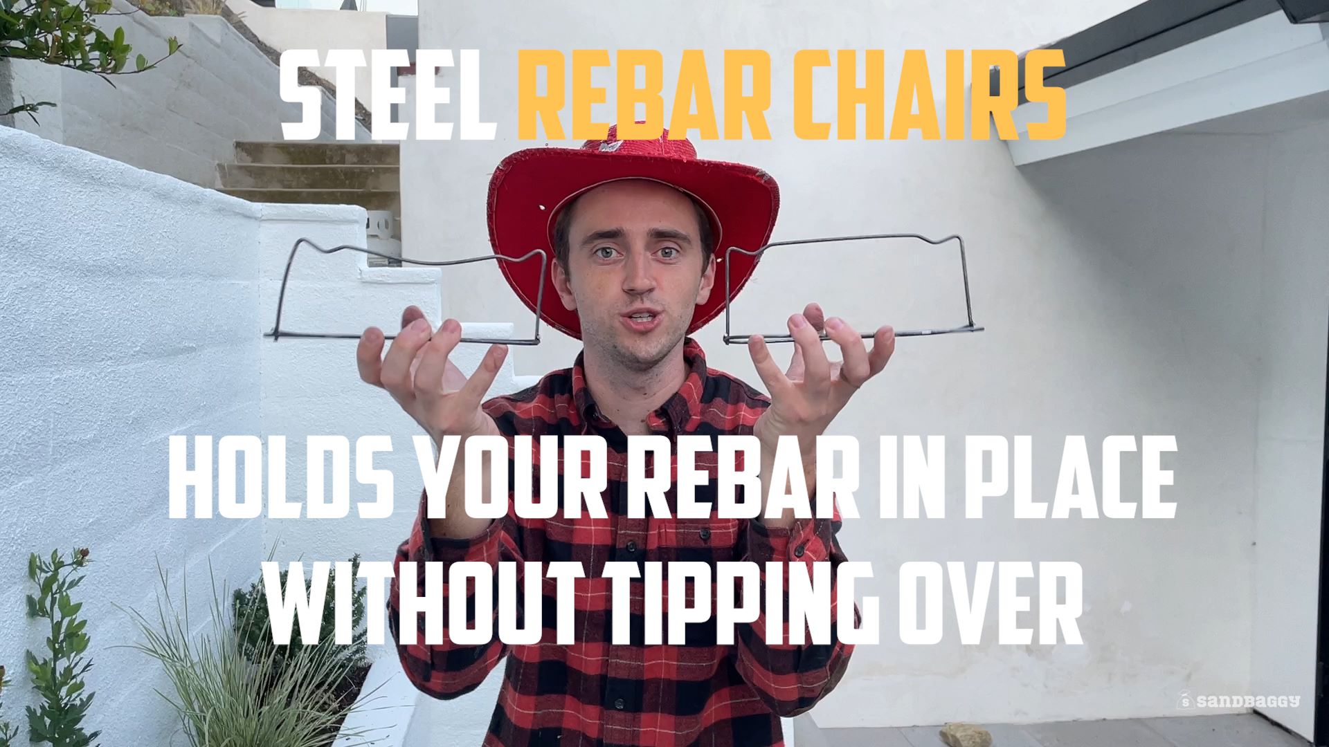 Rebar Safety Caps Aazon.co: Sandbaggy 3\" Steel For Concrete Footings ...