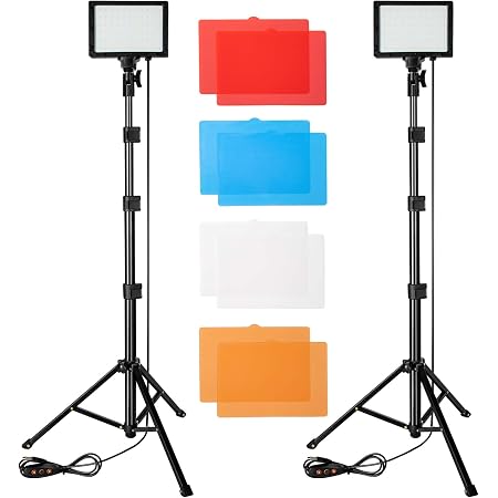 Amazon.com : EMART 60 LED Continuous Portable Photography Lighting Kit ...