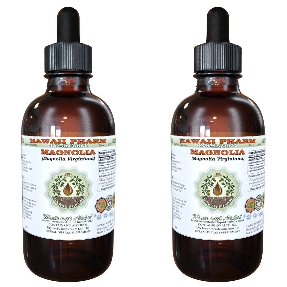 Amazon.com: Magnolia Alcohol-Free Liquid Extract, Magnolia (Magnolia ...