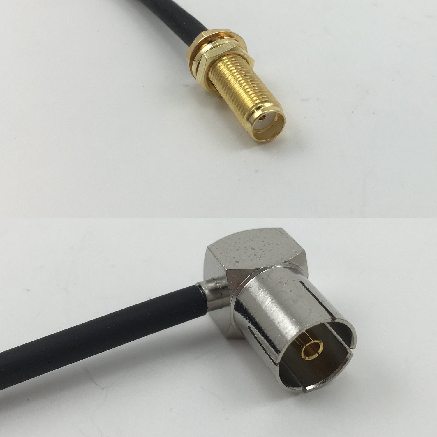 UFL IPX IPEX Plug To SMA Jack Bulkhead Right Angle 90, 42% OFF