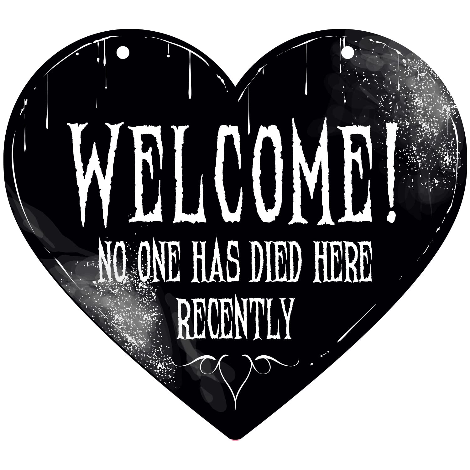 Amazon.com: Soul Décor Halloween Home Decor, Welcome No One Has Died ...