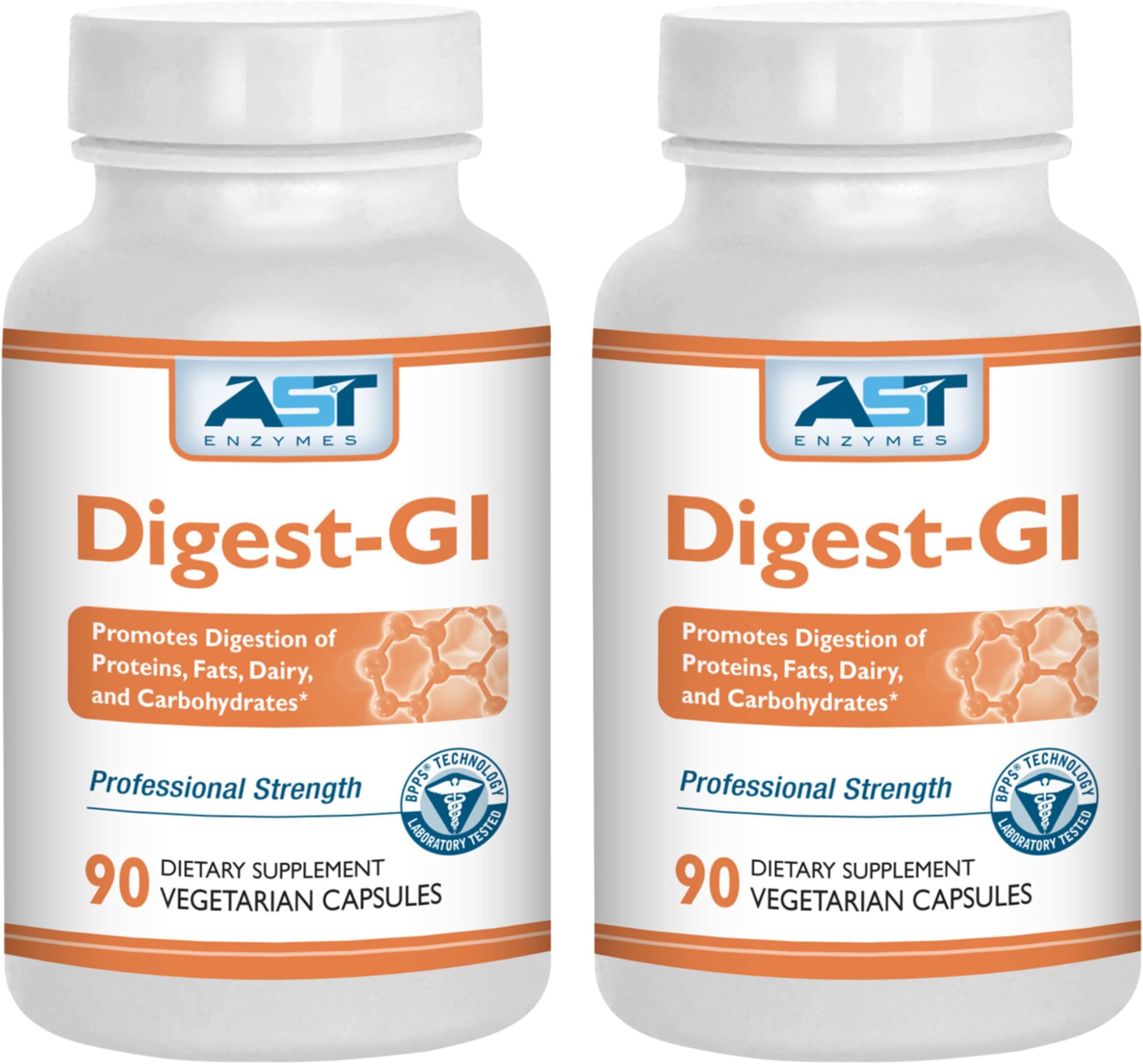 Amazon.com: Digest-GI Digestive Enzyme - (90 x 2) Vegetarian Capsules ...
