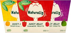 Naturelly Juicy Jelly Fruit Pot - LOW SUGAR Healthy Snack Pots for Kids ...