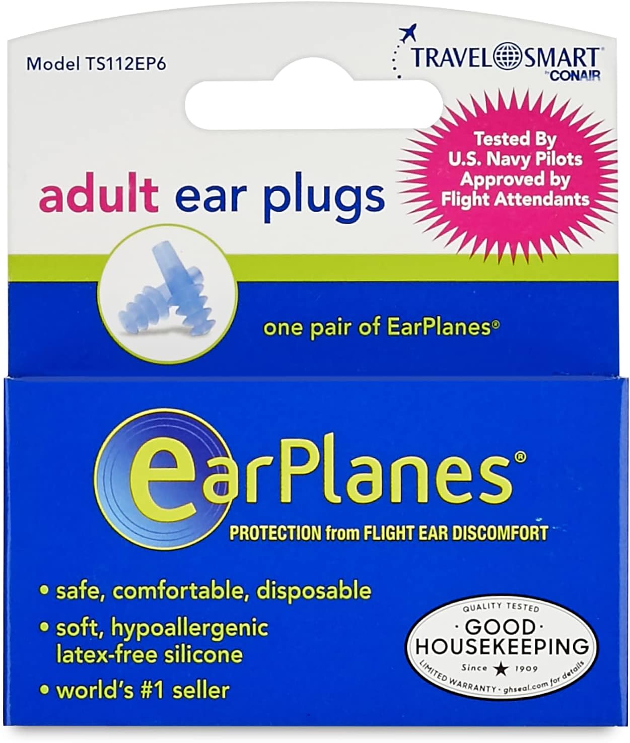 Amazon.com: Original Child EarPlanes by Cirrus Healthcare Ear Plugs ...