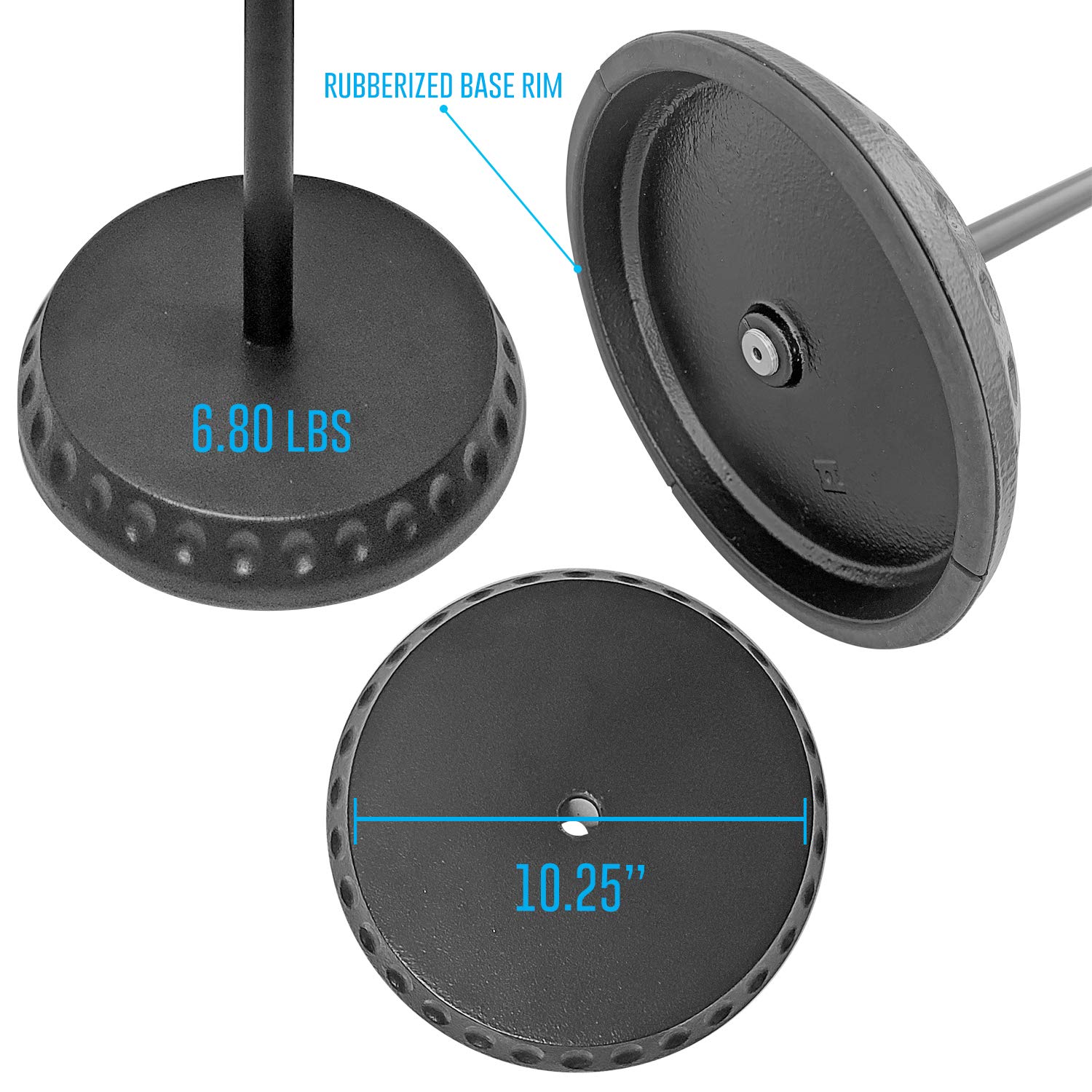 Snapklik.com : AxcessAbles One Hand Microphone Stand