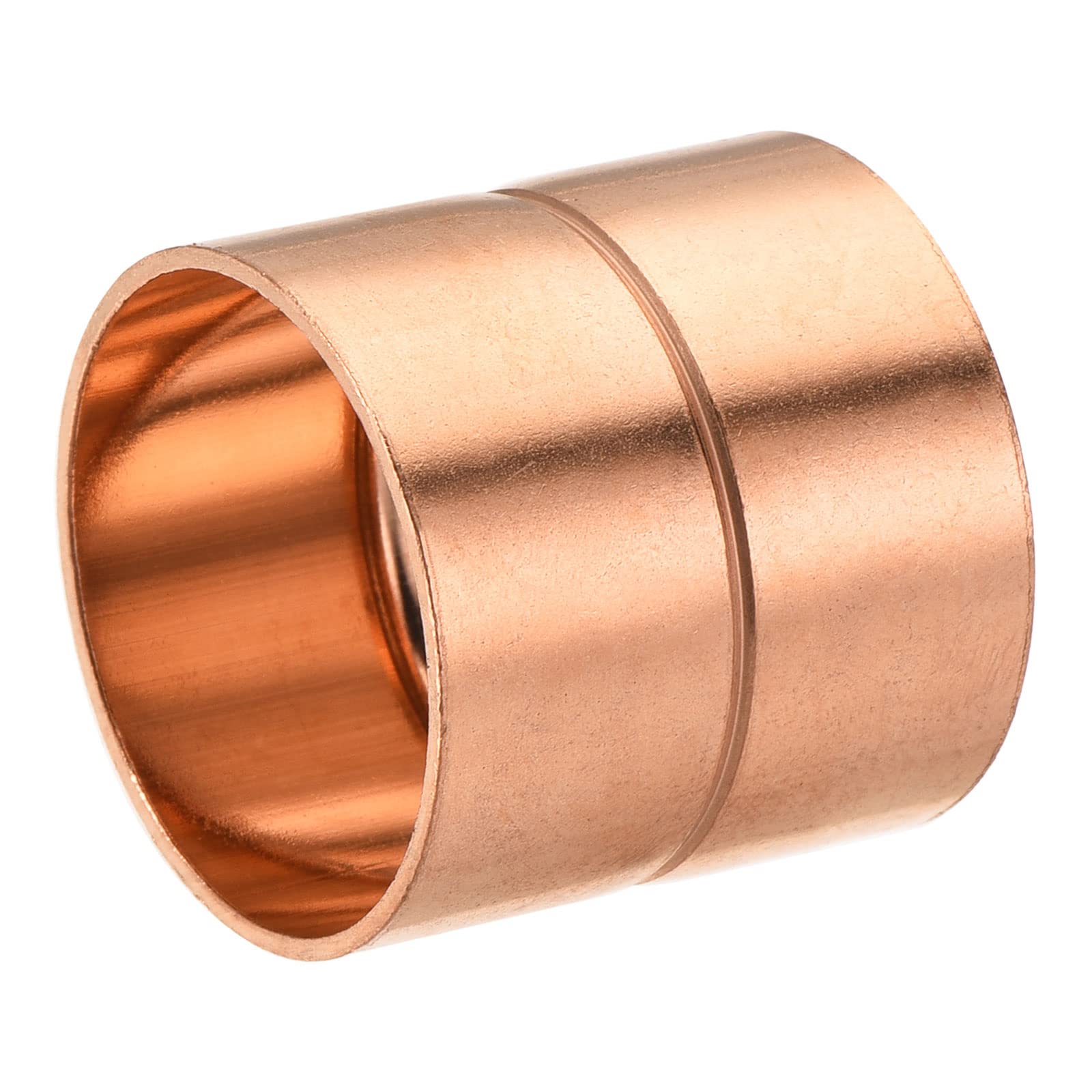 Buy MECCANIXITY Copper Pipe Coupling 32mm Straight Connecting Adapter ...
