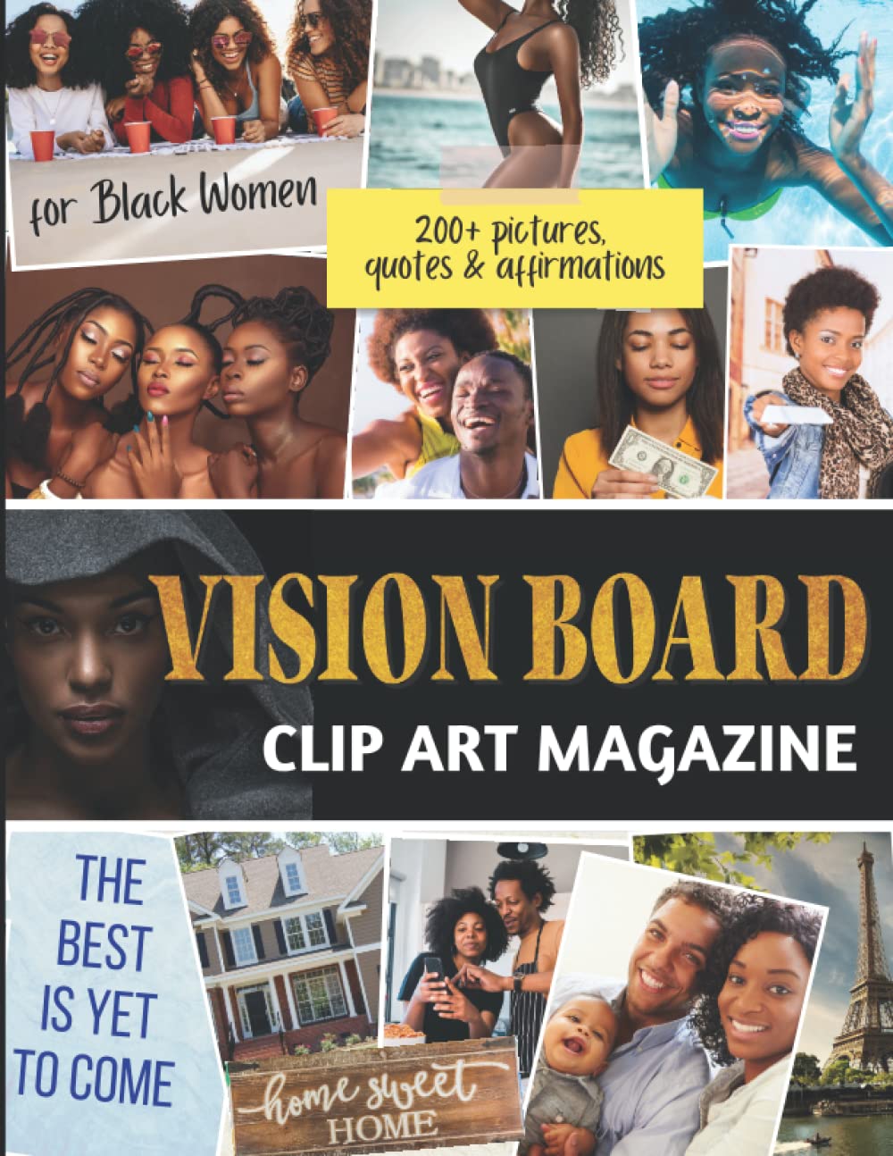 Vision Board Clip Art Magazine For Black Women 200 Pictures ...