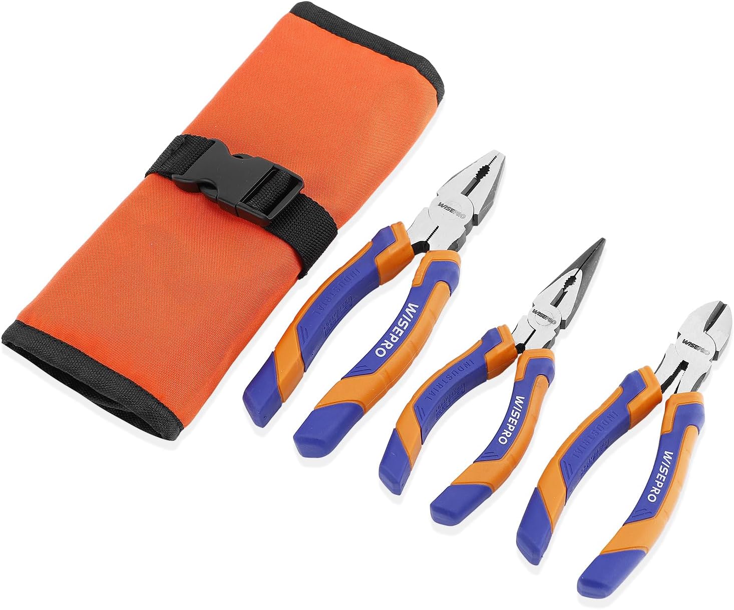 WISEPRO 3 Piece Pliers Set, Multi-function Pliers Tool Set Including 7 ...