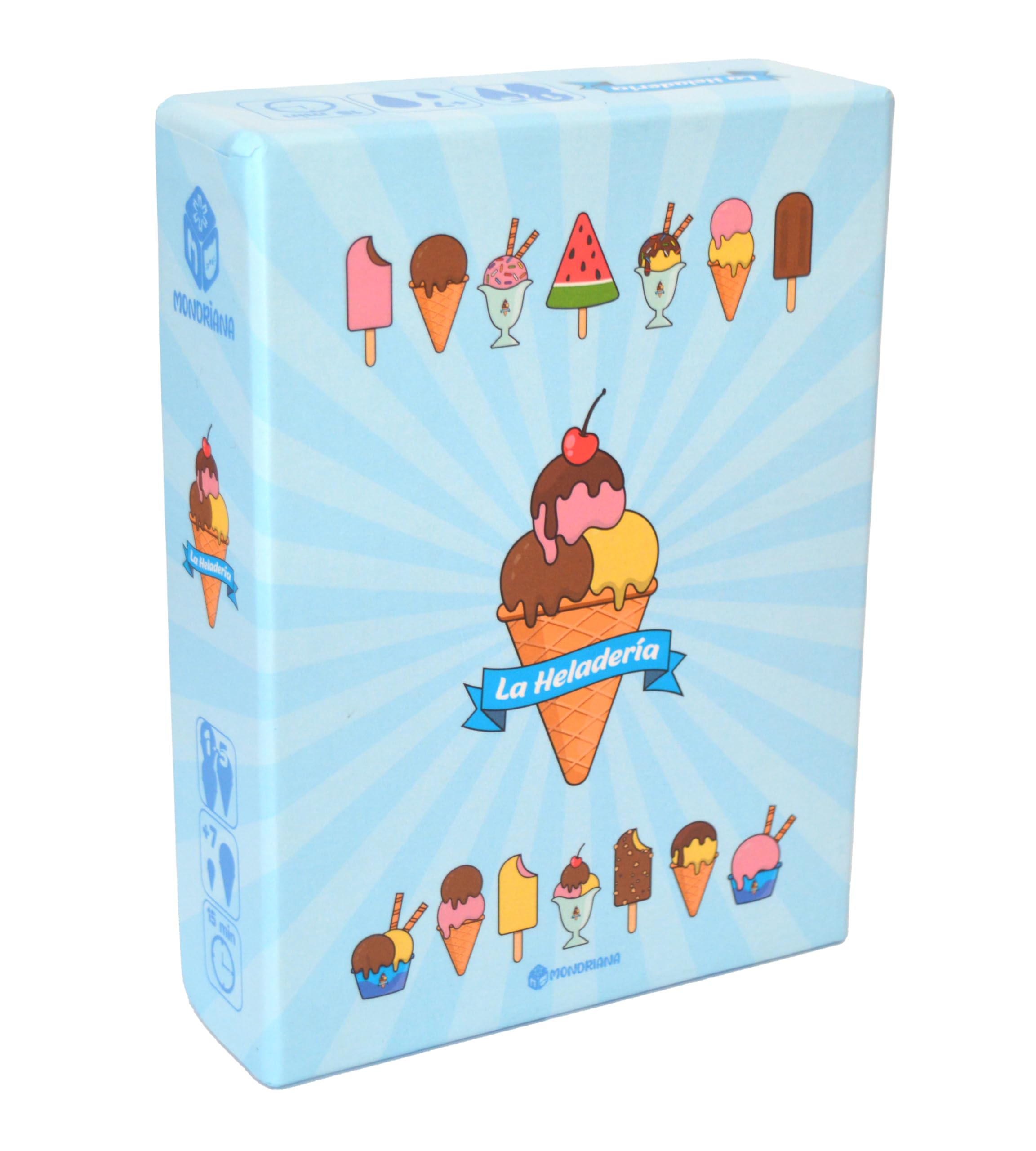 Mondriana Ice Cream Shop Board Game - BigaMart