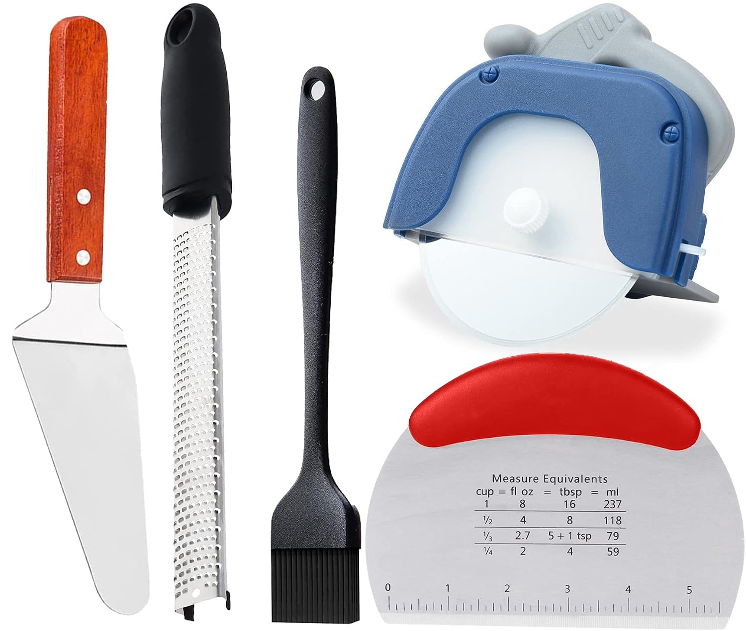 Buy P-Plus International Pizza Slicing Tool - Dough Cutter Tool - Oil ...