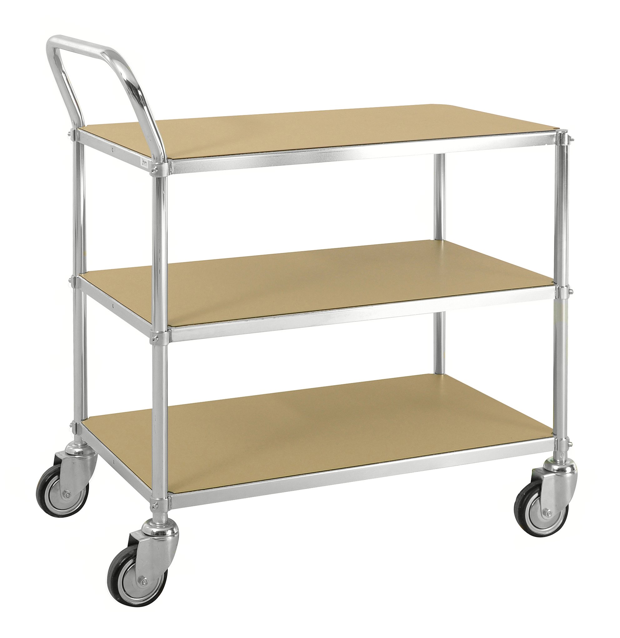 Buy ESD Shelf Trolley 3 Tier Shelf Trolley With 3 Shelves, electrolytically Galvanised with ESD ...
