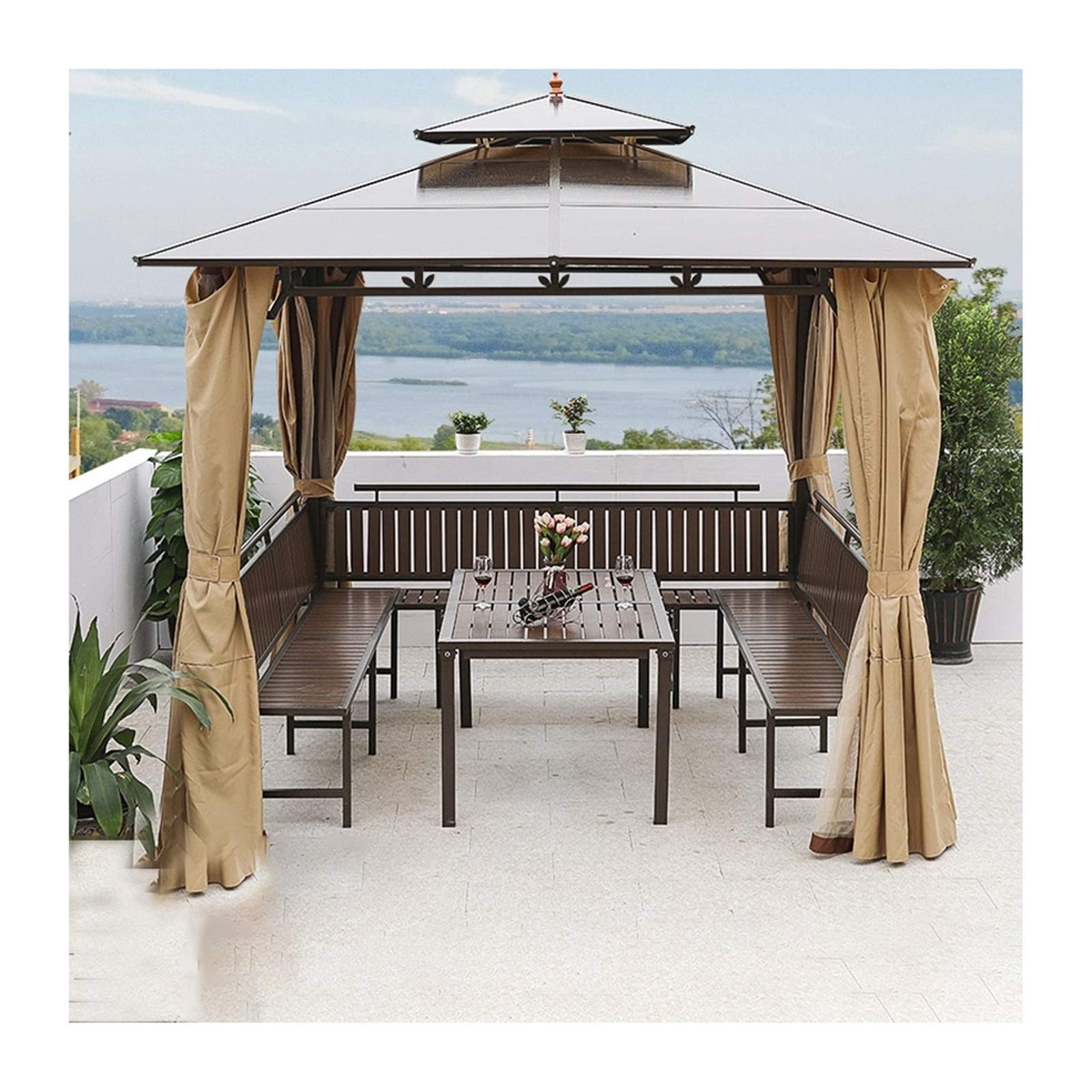 Buy Villa Garden Furniture, Outdoor Gazebo Lawn Tent, Outdoor Canopies ...