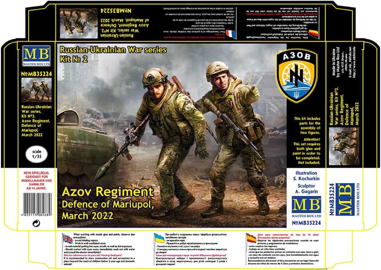 Masterbox MAS35224 Scale Model kit : Amazon.co.uk: Toys & Games