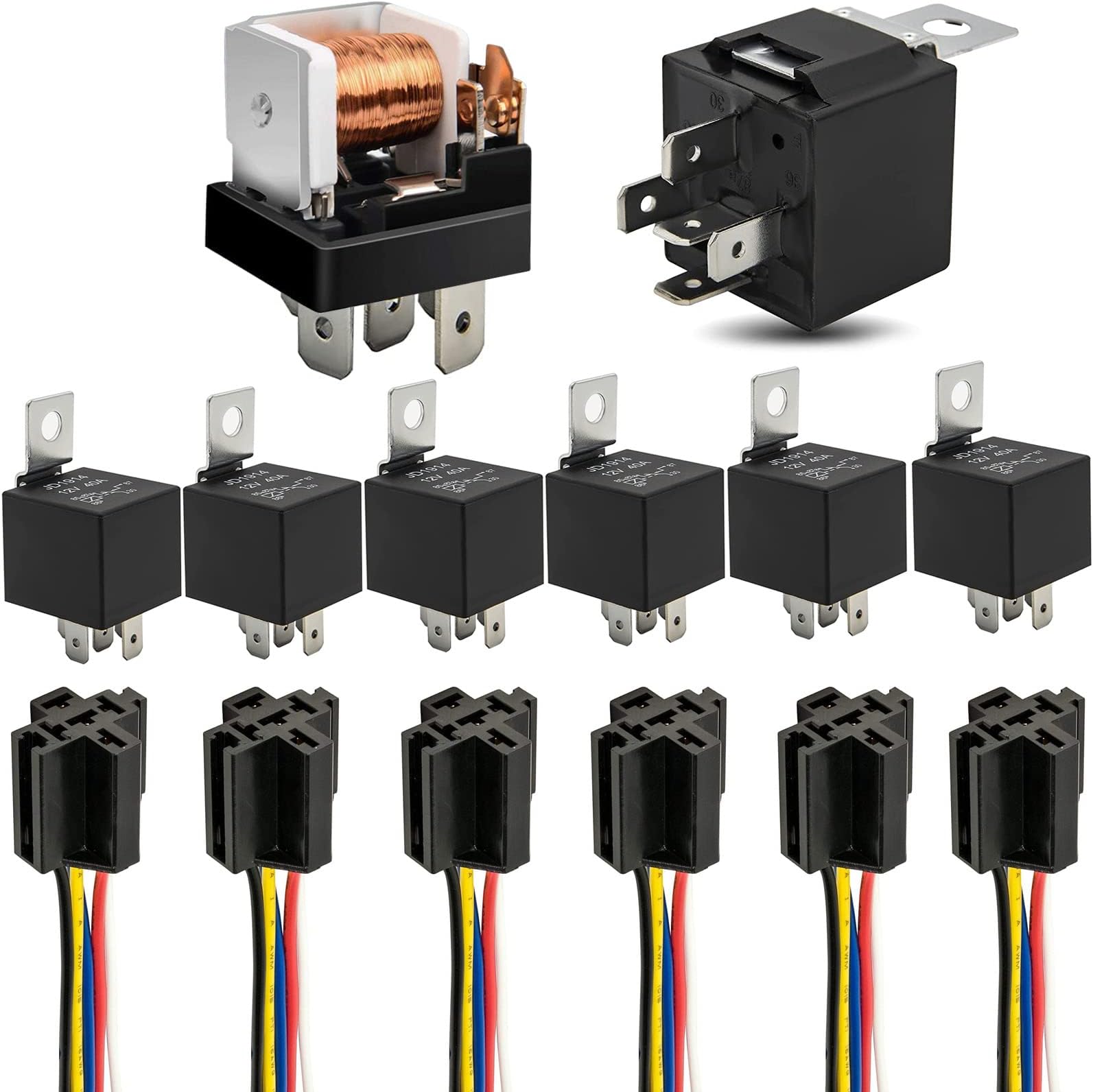 Dorman 88069 Universal 5 Pin 30 Amp Relay, 12V, Relay Control Module ...