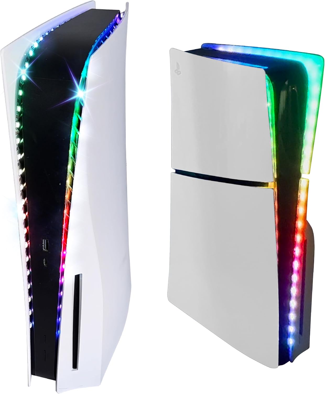 Amazon.com: INITMMO RGB LED Light for PS5,Light Strip for Playstation5 ...