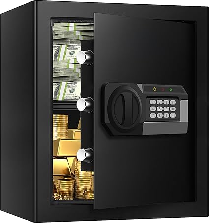 3.0 Cuft Large Safe for Documents, Digital Safe Box for Home with Alarm ...