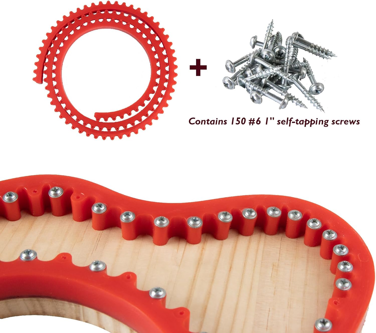 O'SKOOL 78" Flexible Curve Guide for Router, Adjustable Template for ...