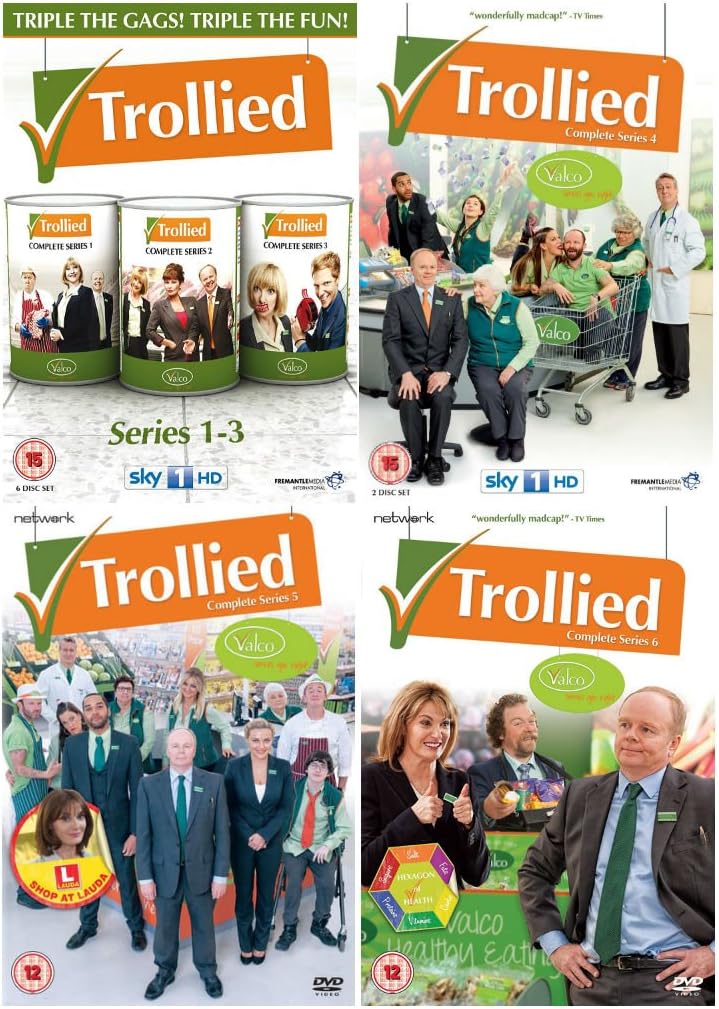 Trollied Complete Series 1 - 6: Amazon.co.uk: Jane Horrocks, Miriam ...