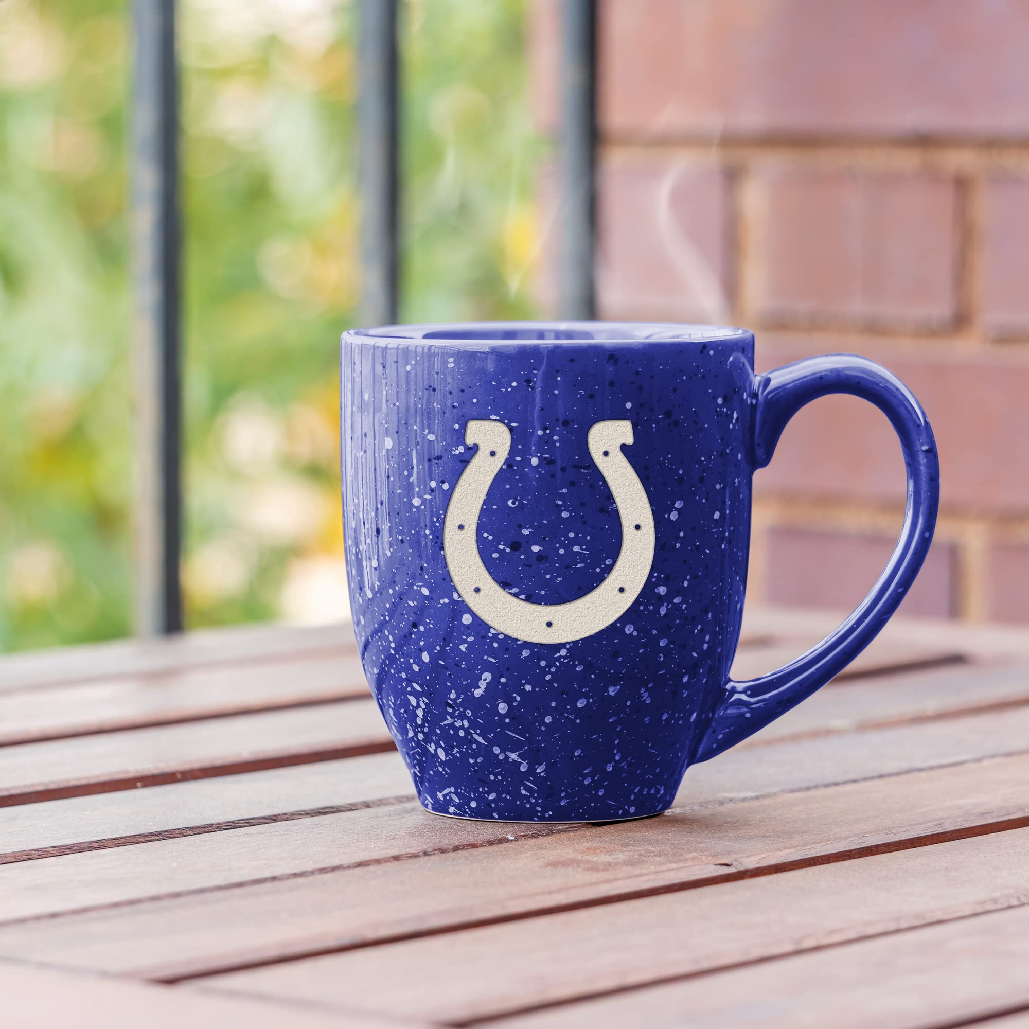 Colts Coffee Cups Indianapolis Indiana Sports Team License Plate Art