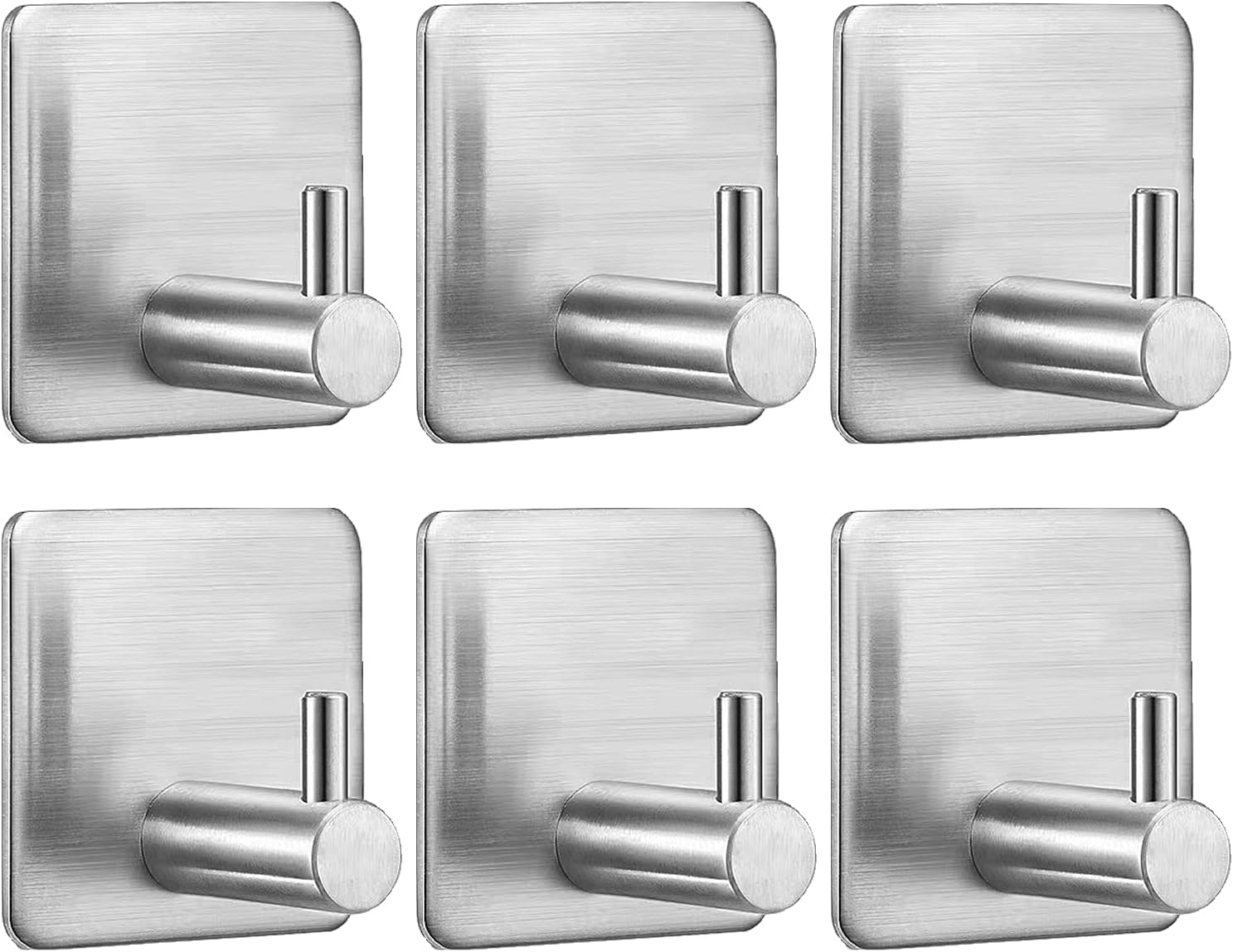 Amazon.com: minidodoca Coat Rack Wall Mounted - 6 Hooks, 304 Stainless ...