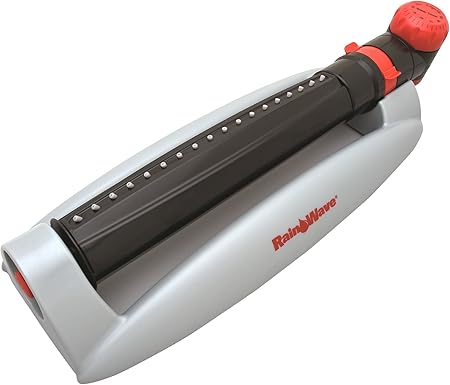 Amazon.com : RAINWAVE Turbo Gear Oscillating Sprinkler Set with Timer ...