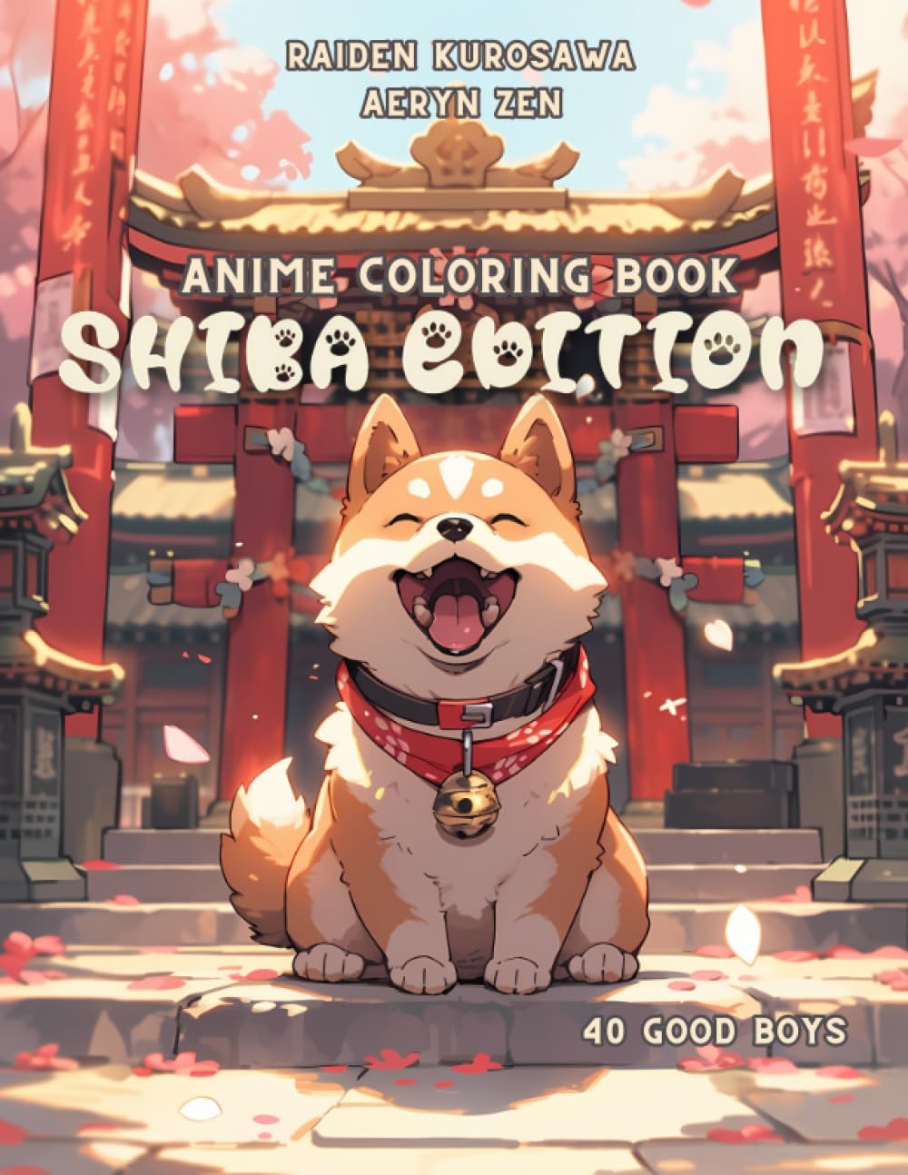 Amazon.com: Anime Coloring Book: Shiba Edition: Zen Coloring Book With ...