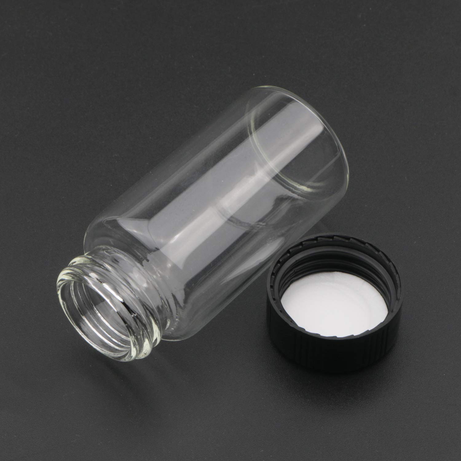 Snapklik.com : Kesell 25ml Transparent Control Spiral Glass Sample ...