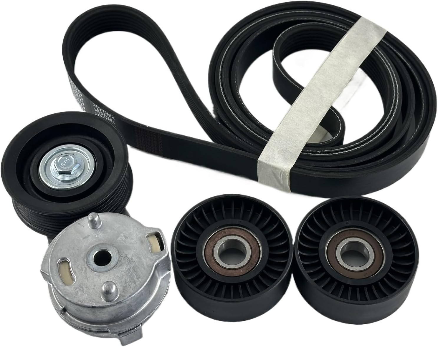 Amazon.com: Drive Belt Tensioner Pulley Assembly Kit Compatible with ...
