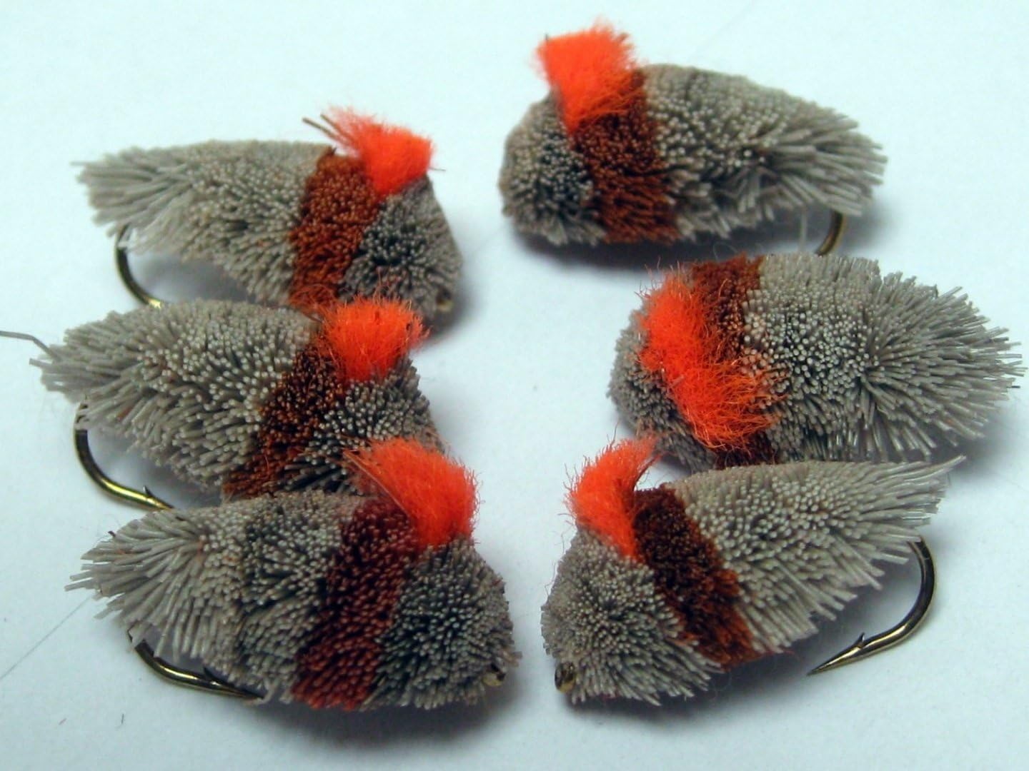 Amazon.com : Fly Fishing Biscuit Pellet Fly x 6 Flies Size 8 for Trout ...
