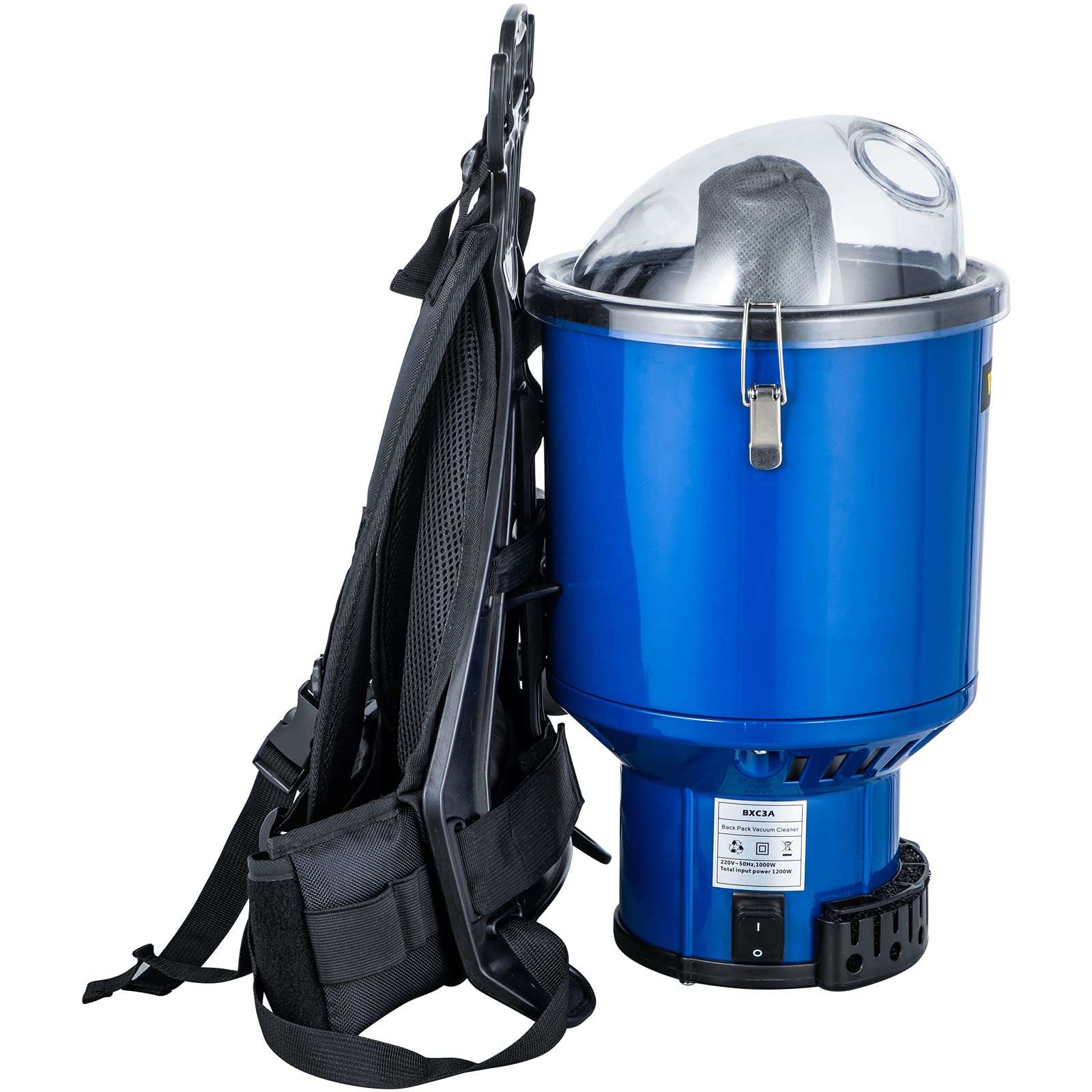 Buy VEVOR Backpack Vacuum, 3.6qt Backpack Vacuum Cleaner, 5-IN-1 ...