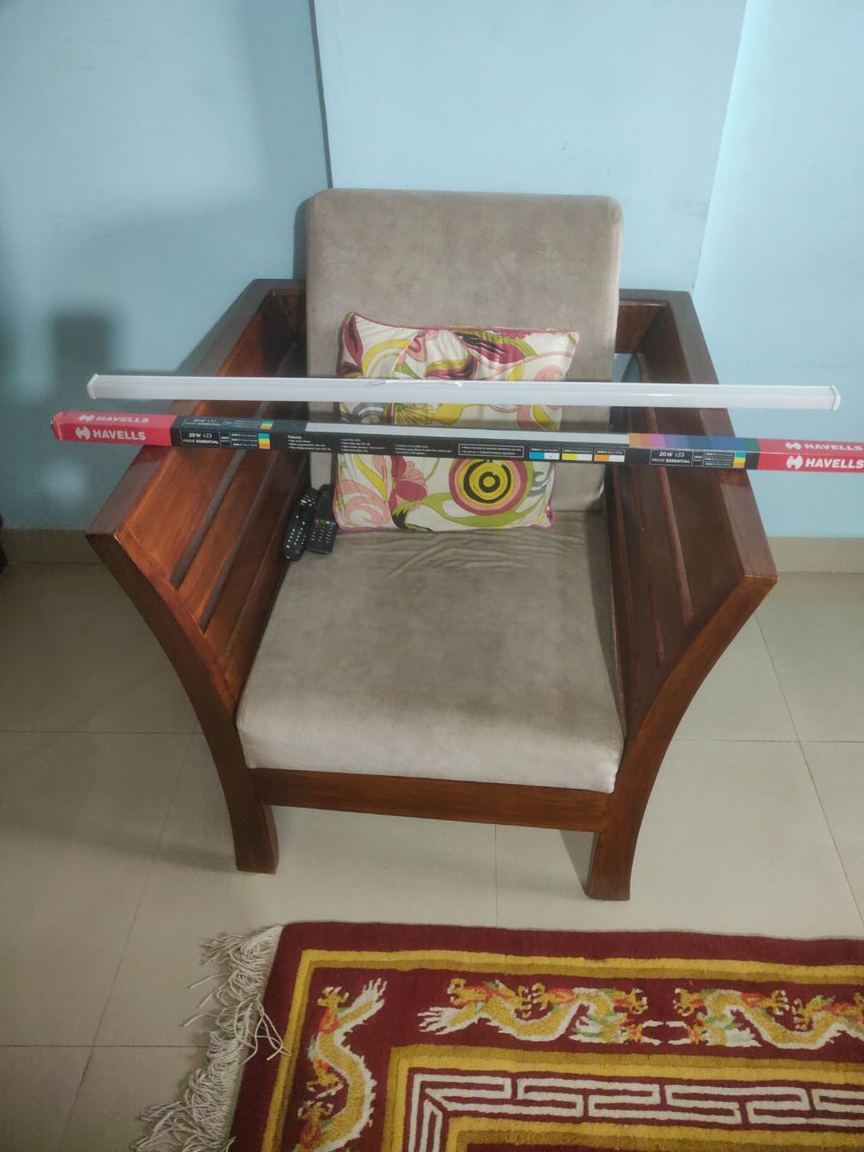 Buy Havells Pride Essential 20W LED Batten Tubelight| Cool White | Up ...