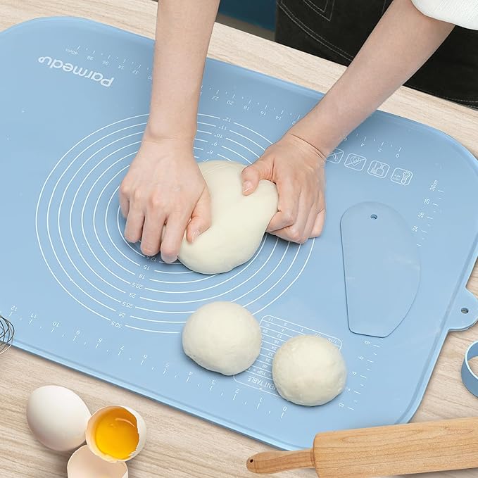 Amazon.com: Parmedu Thickened Silicone Pastry Mat: 26"*18" Non-stick ...