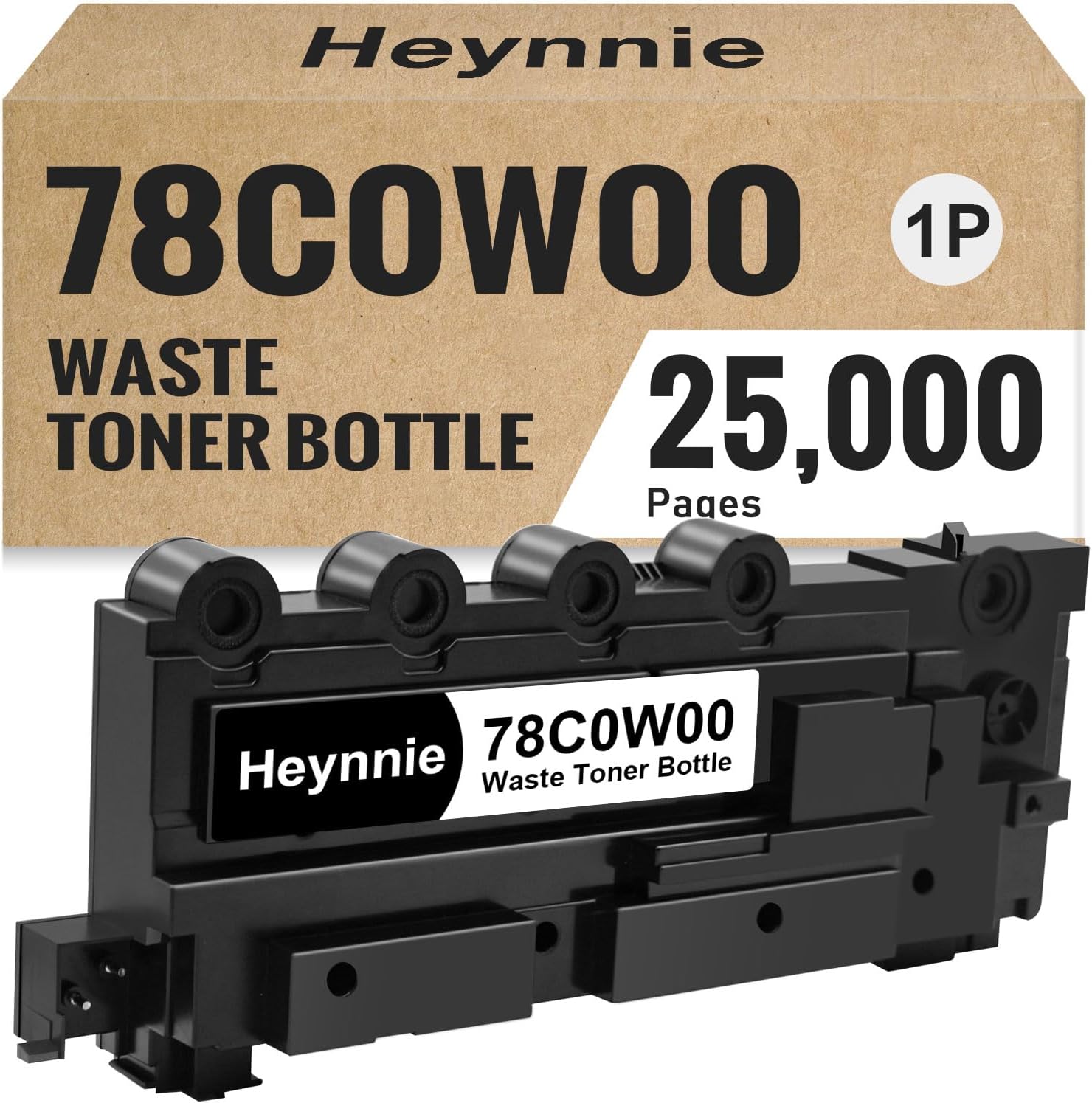 Amazon.com: 78C0W00 Waste Toner Bottle Compatible for Lexmark C2325 ...