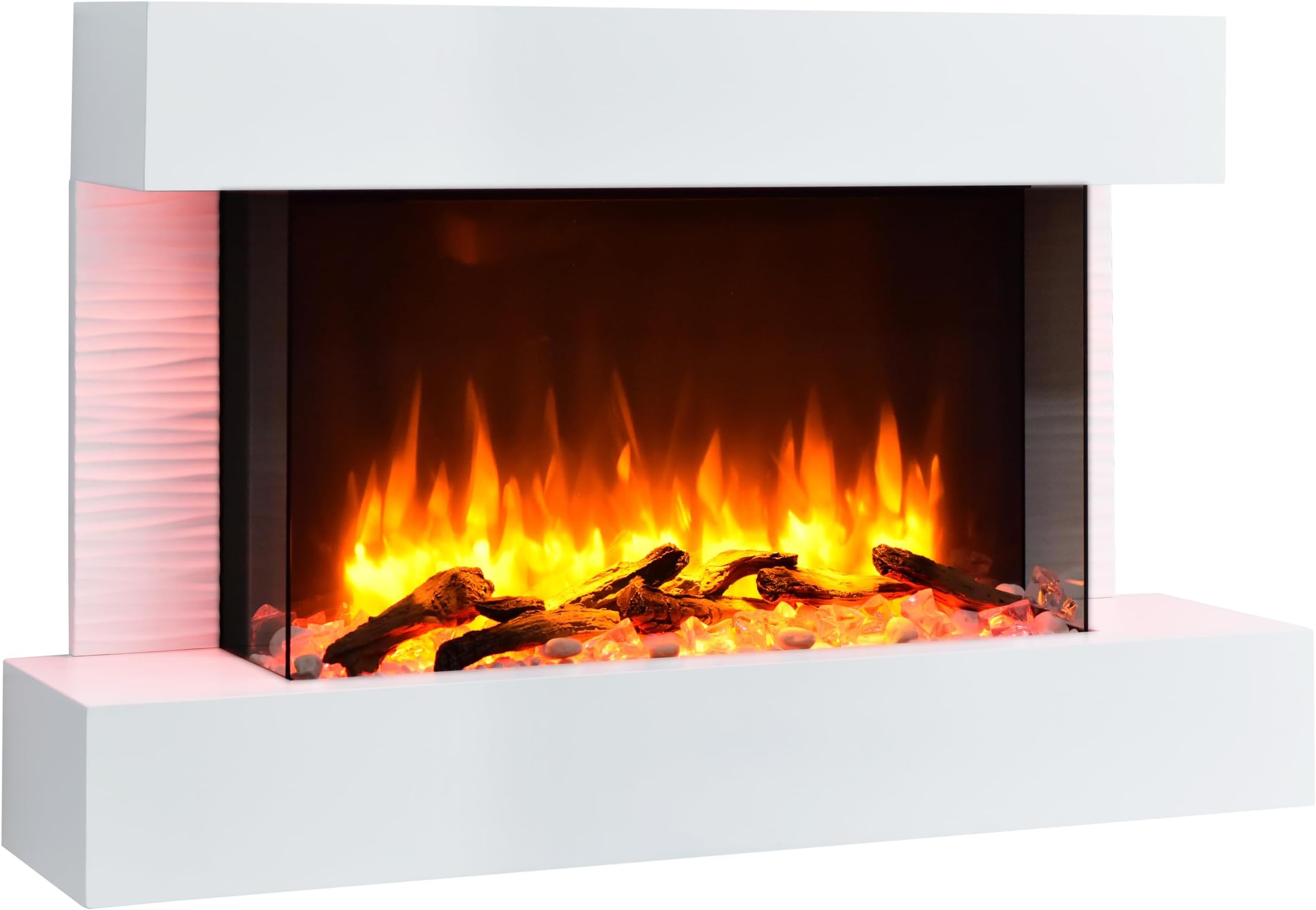 GLOW FIRE Hölderlin mit Knistereffekt| Opti Myst Cassette 500 ohne ...