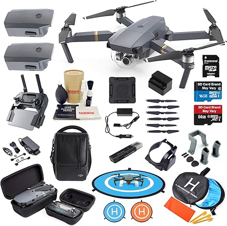 Amazon.com: DJI Mavic Pro Drone Quadcopter Fly More Combo with 3 ...