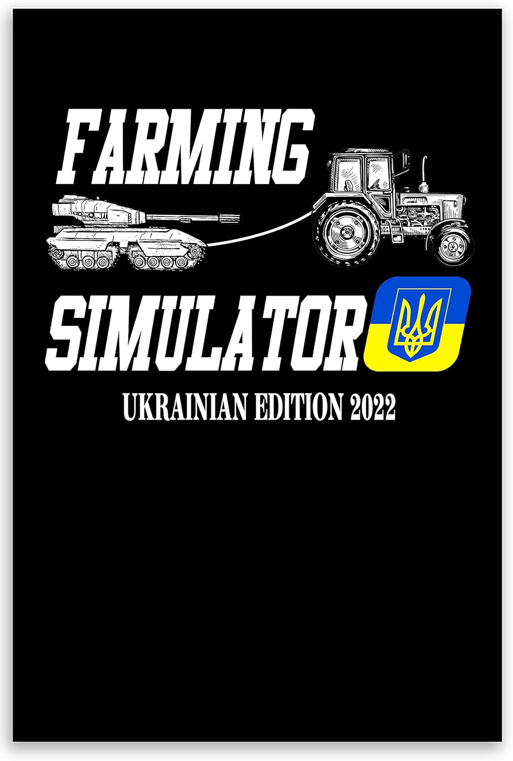 Amazon.com: Ukrainian Farmer Wall Poster Cool Farming Simulator ...