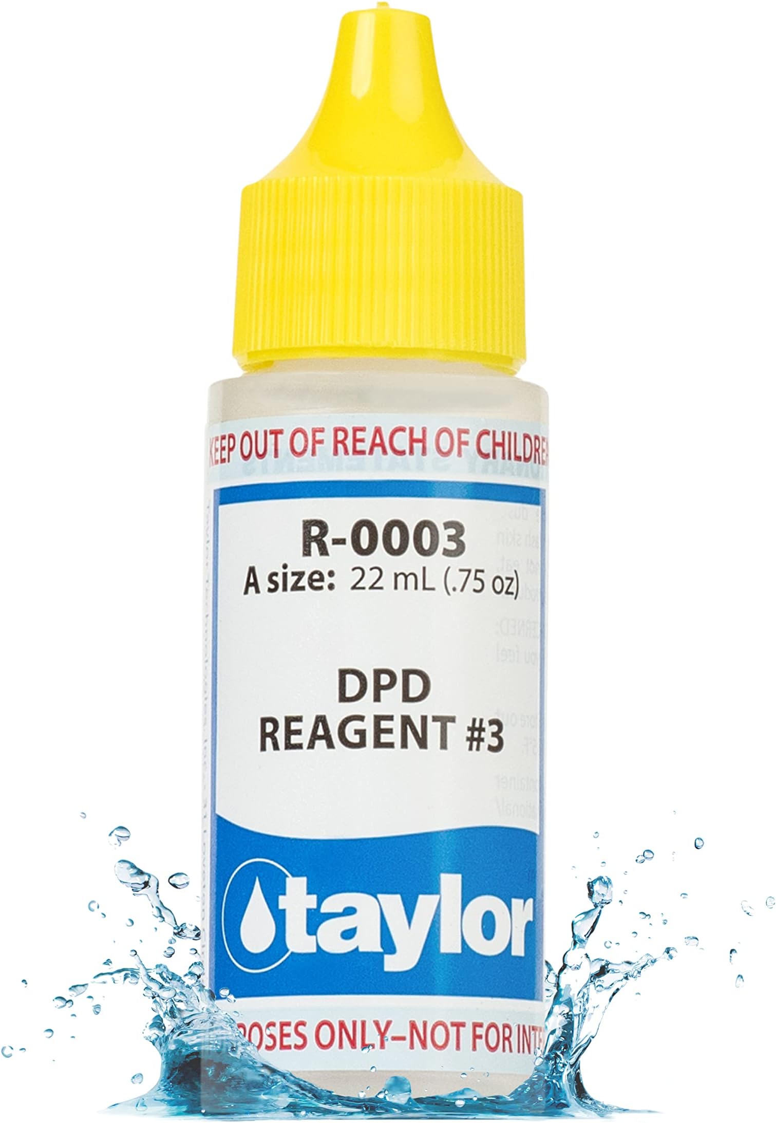 Amazon.com : Taylor Reagent #3 .75 oz R-0003-A : Swimming Pool Liquid ...