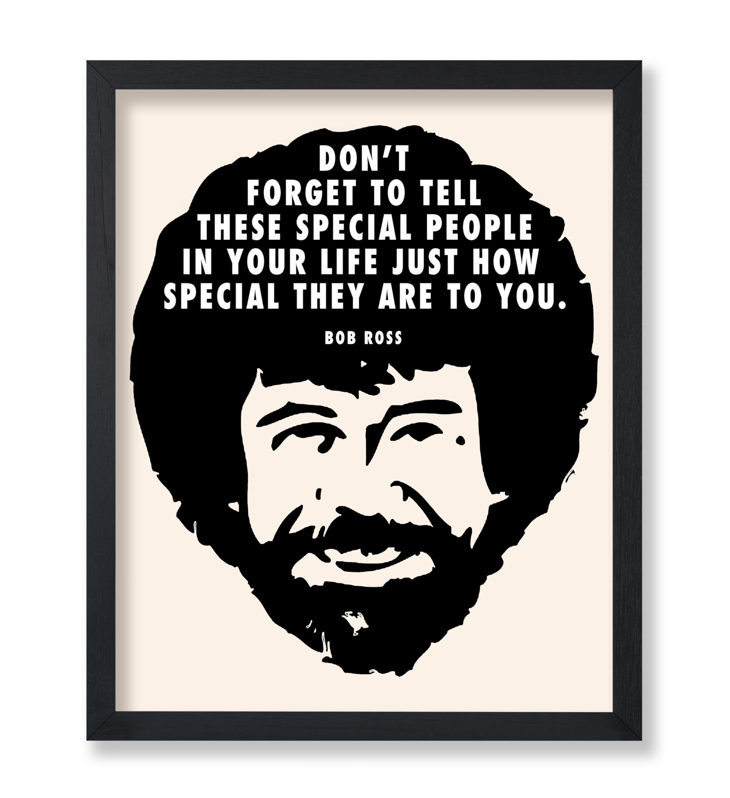 Bob Ross Inspirational Quotes Bob Ross Poster Everybody Needs A Friend