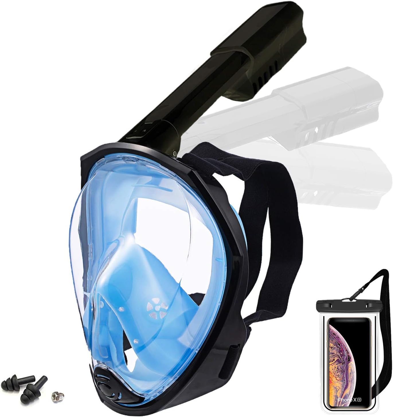 Amazon.com : Foldable Full face Snorkeling mask with New Safety ...