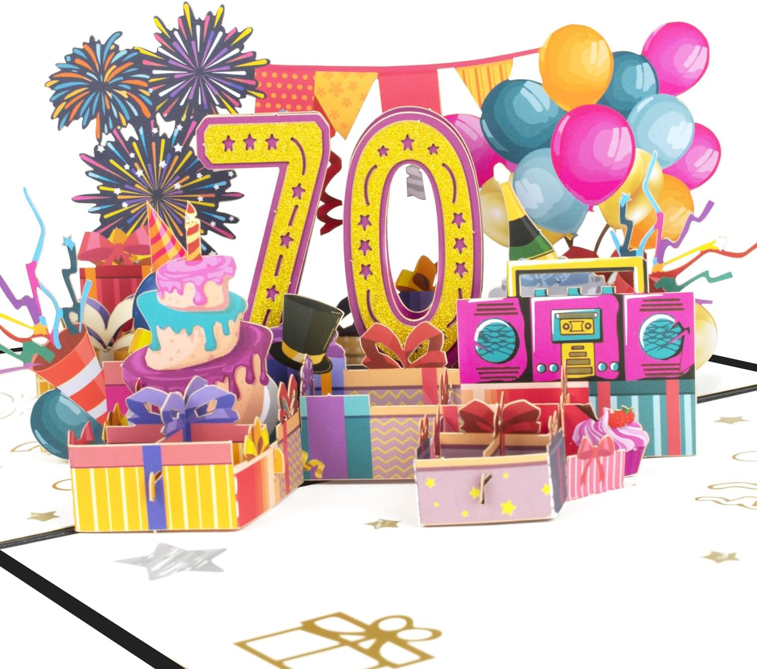 Magic Ants Birthday Card Pop Up Card with Envelope for Women Men ...