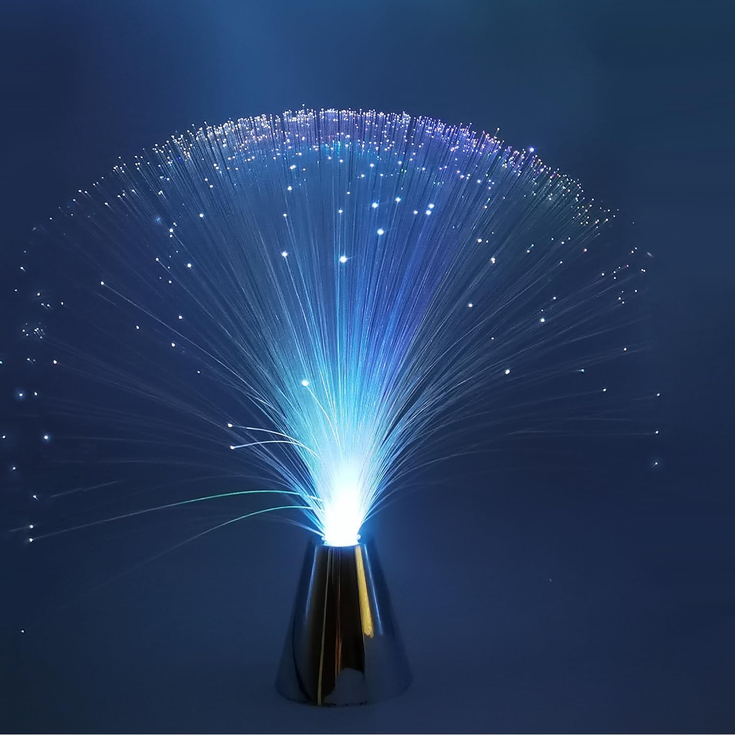 EA 2Pcs 13‘’ inch LED Colourful Changing Fibre Fiber Optic Fountain ...
