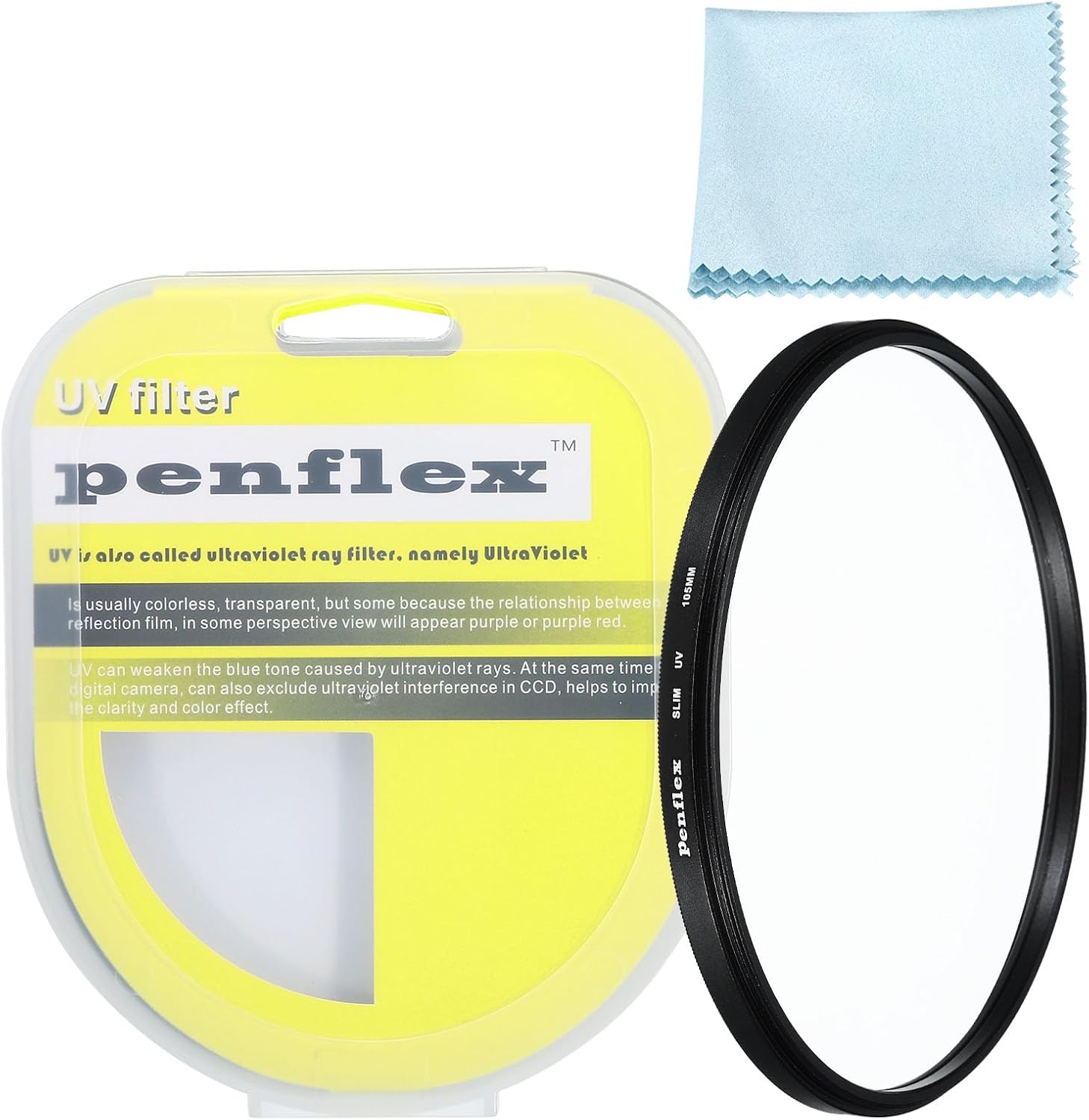 Amazon.com : PATIKIL 105mm UV Filter, 1 PCS UV Protection Filter Slim ...