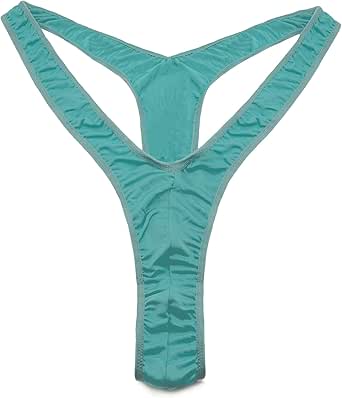 Amazon.co.jp: VSVO メンズ マンキニ 水着 Tバック, スカイブルー, One Size : ファッション