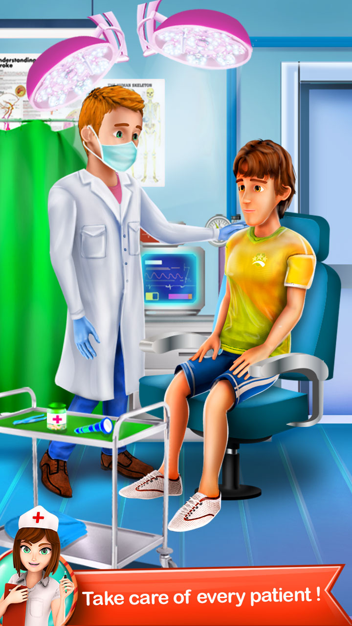 Leg & Heart Surgery Simulator - Treat Injured Sports Players! - App on ...